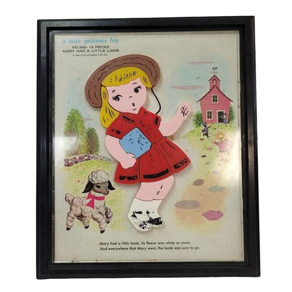 Child Guidance Toy | Games | Vintage 962 Plastic Child Guidance Toy ...